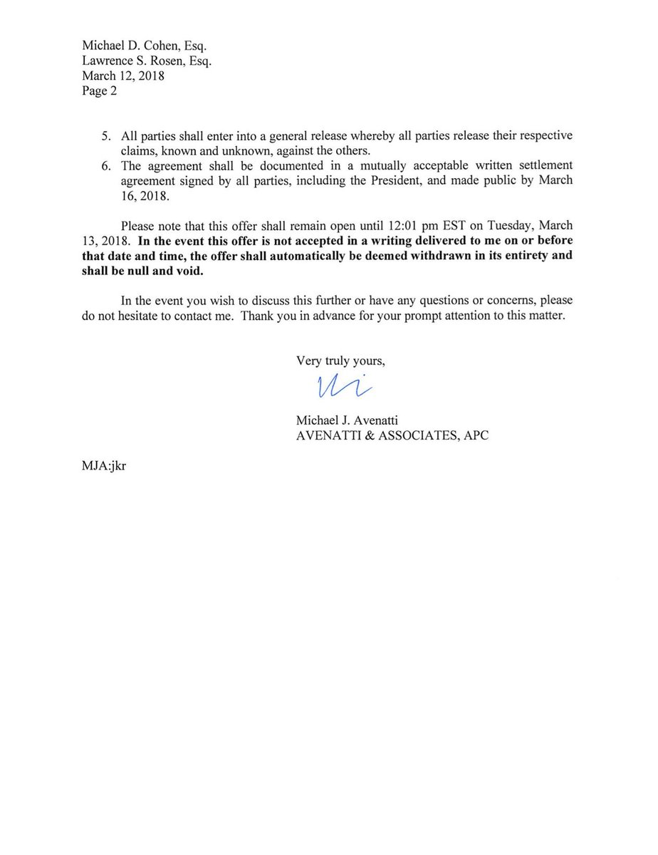 New: lawyer for stormy daniels sends letter to trump attorney michael ... New: lawyer for stormy daniels sends letter to trump attorney michael ...