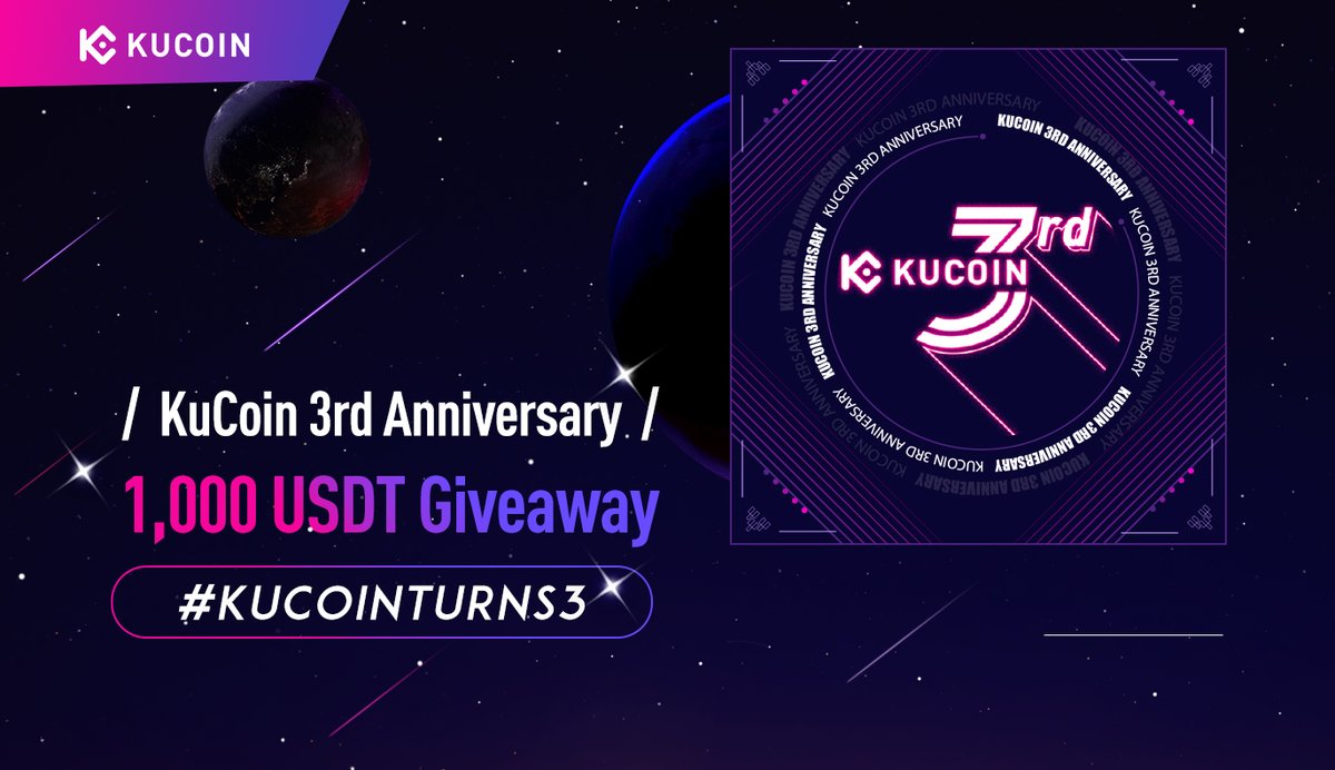 KuCoin 3rd Anniversary Deal Win A Share Of 1 000 USDT And A Limited kucoin-3rd-anniversary-deal-win-a-share-of-1-000-usdt-and-a-limited