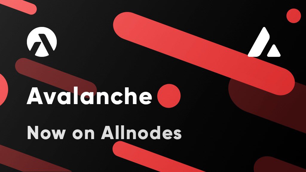 Avalanche Validator Nodes and Full Nodes are now supported by Allnodes : r/Avax