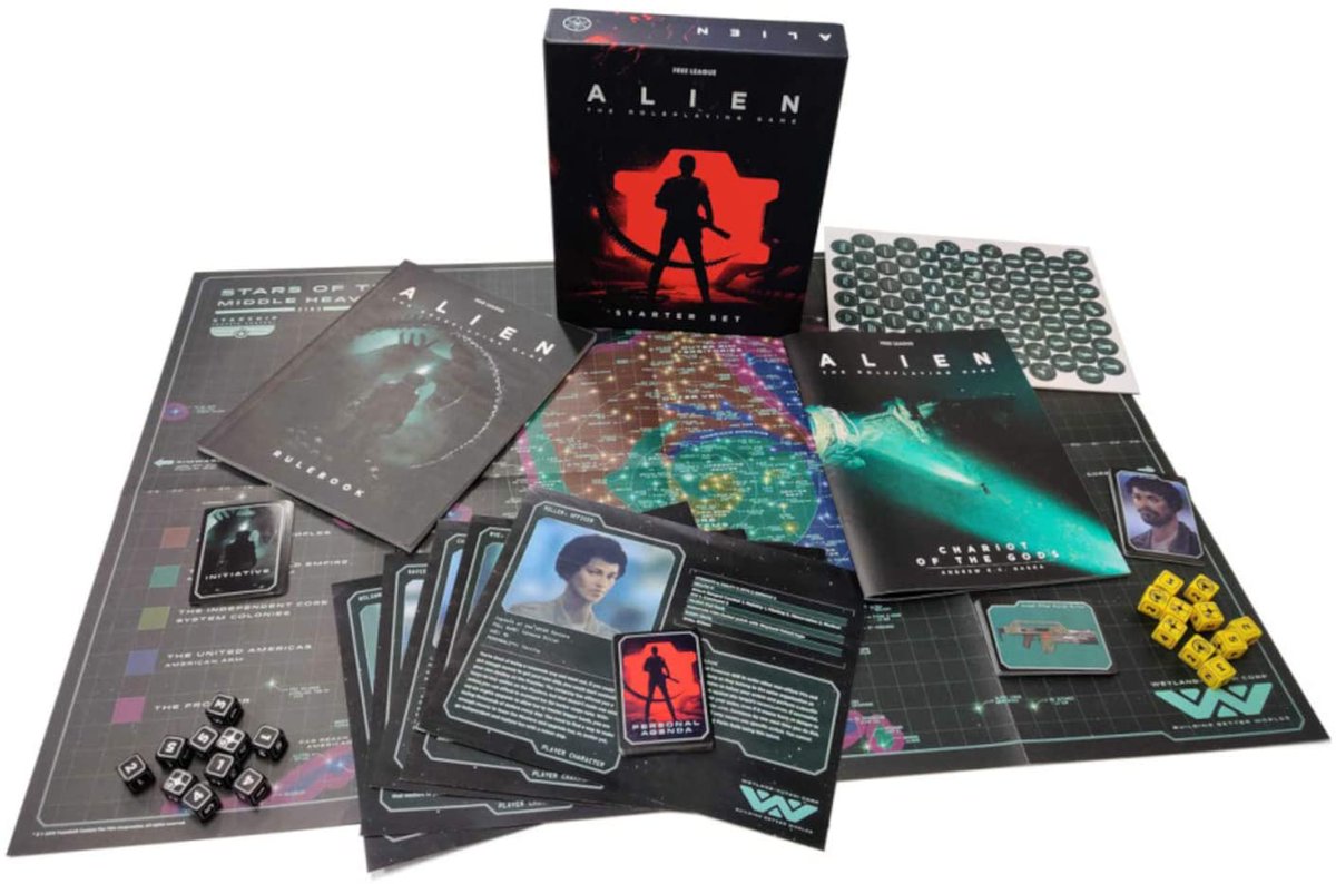 Free League Publishing Alien RPG Starter Set (Boxed Set RPG) 21% off ... Free League Publishing Alien RPG Starter Set (Boxed Set RPG) 21% off ...