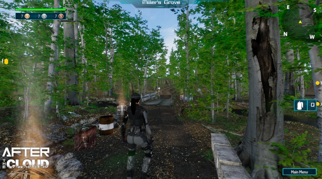 A lovely day to go for a stroll in the forest. Forecast is sunny with a chance of alien invasion ...