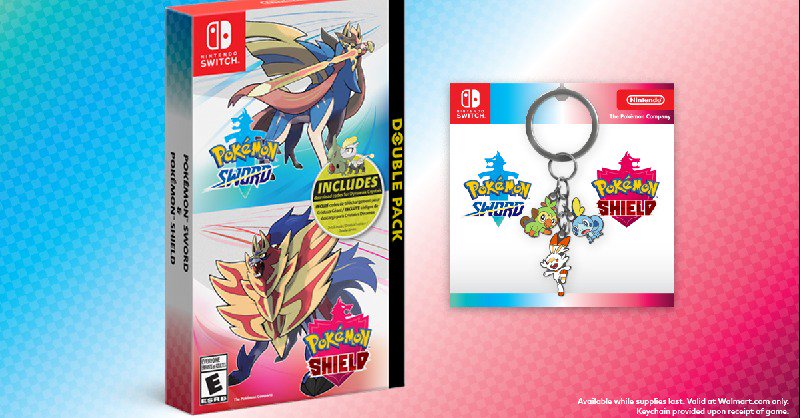 Sword and shield double pack walmart store