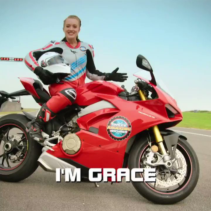 She Rides Motorbikes She Snowboards Shes Grace Webb The New Face Of Amazing Machines ️