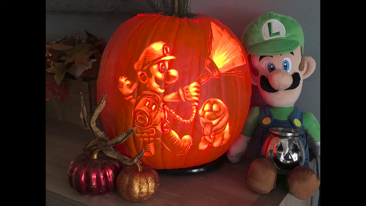 Luigis Mansion Stencil