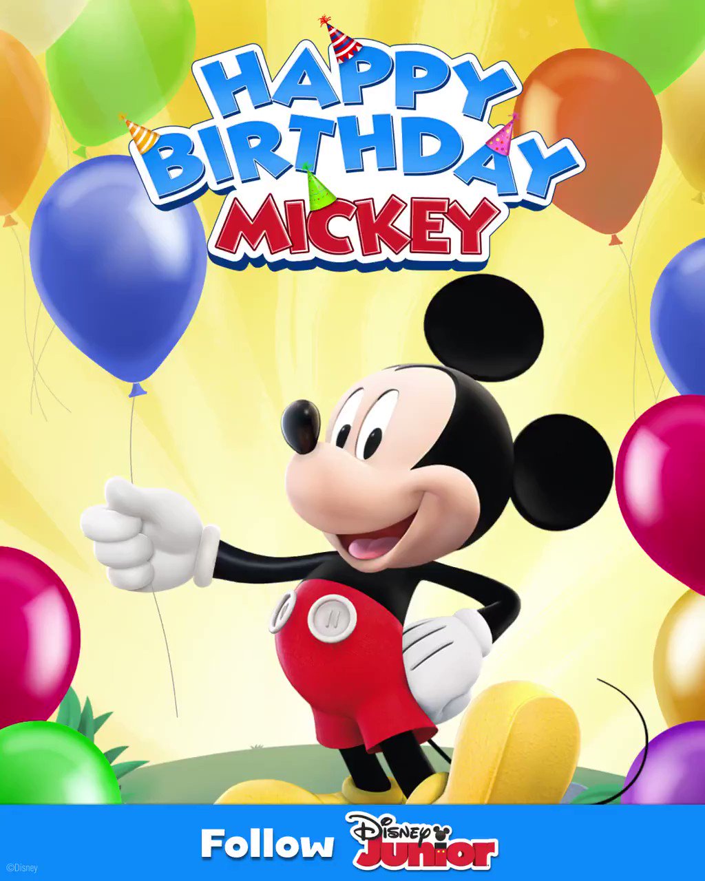 Happy Birthday Mickey Mouse