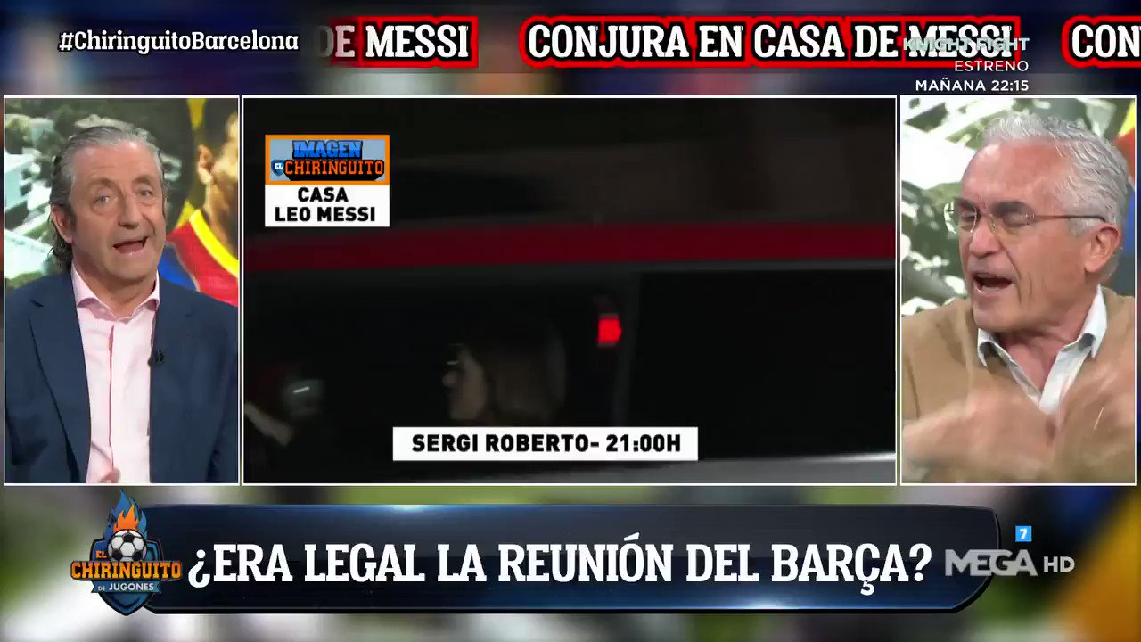 El Chiringuito TV on Twitter: "😡 "Han INCUMPLIDO las NORMAS" 🔥 "Si YO NO PUEDO, ellos TAMPOCO" 🗣 ...