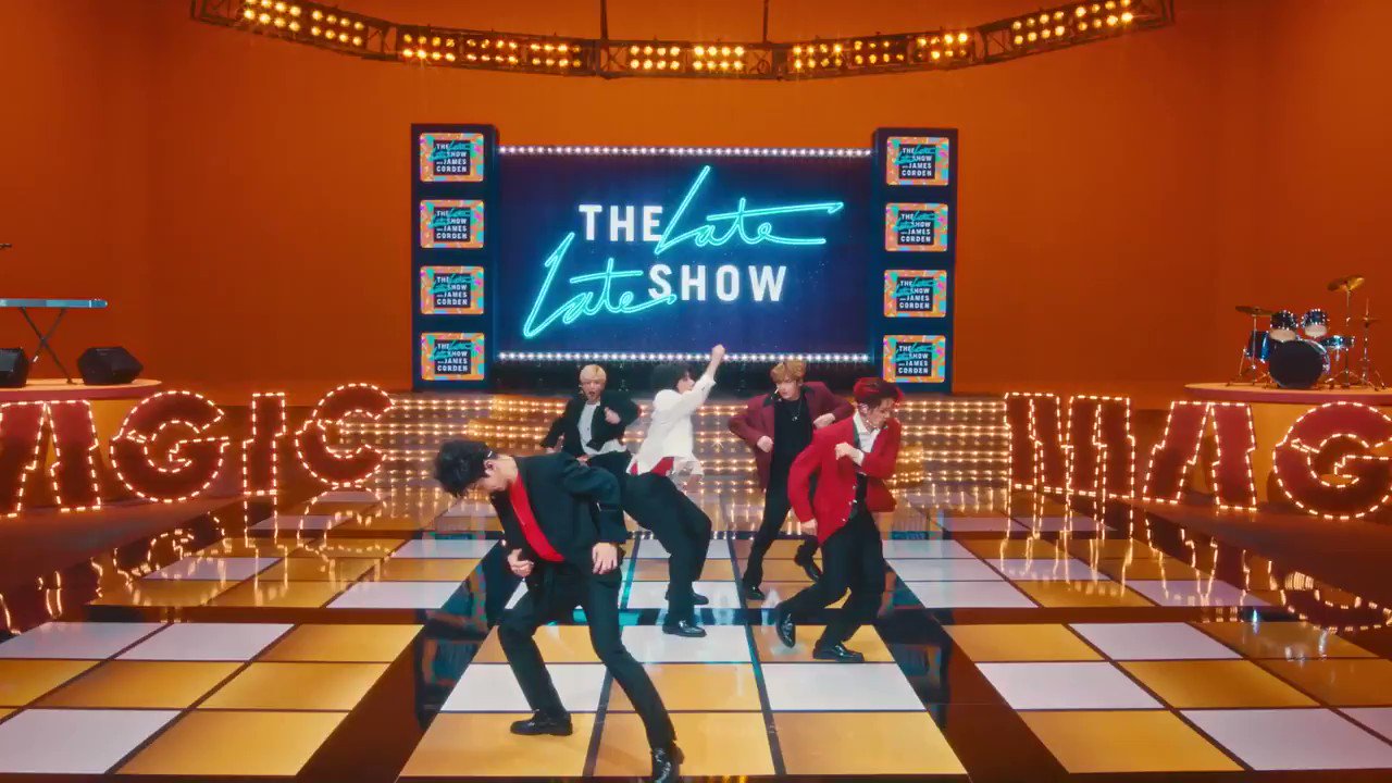 The Late Late Show with James Corden on Twitter: ".@TXT_members late night television debut ...