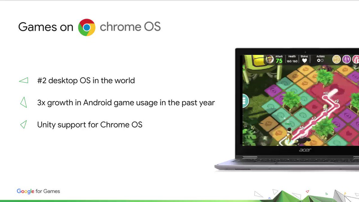 💡🕹️ Our "Optimizing Games for Chrome OS" session is now LIVE! Learn to adapt your game for ...