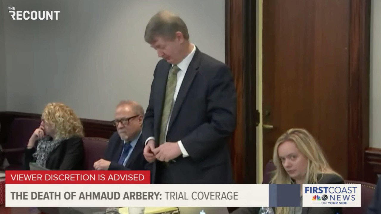 The Recount on Twitter: "Kevin Gough, lawyer for 1 of 3 men accused of murdering 25-year-old ...