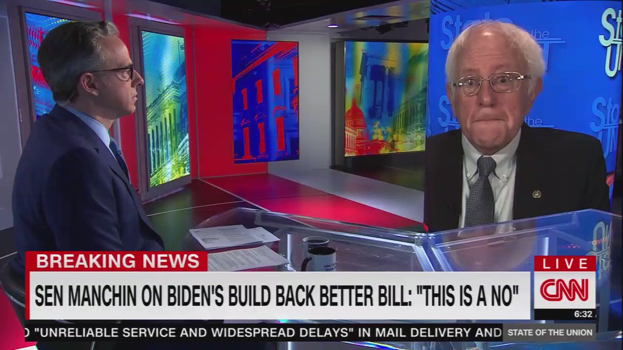 The Recount on Twitter: "Sen. Bernie Sanders (I-VT) responds to Sen ...