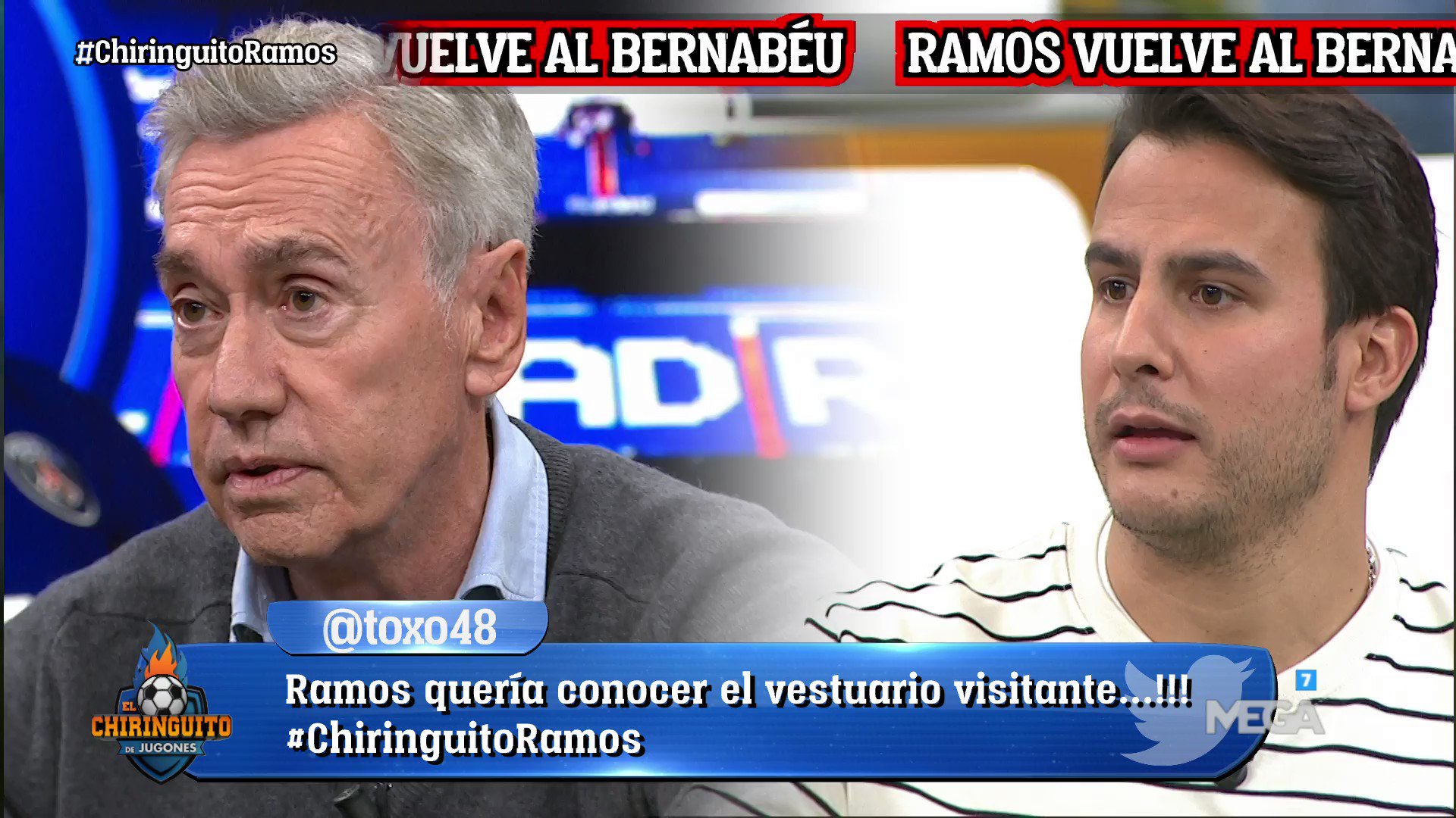 El Chiringuito TV on Twitter: "‼️ Información de @JuanfeSanzPerez ‼️ 🗣️ "RAMOS ha saltado al ...