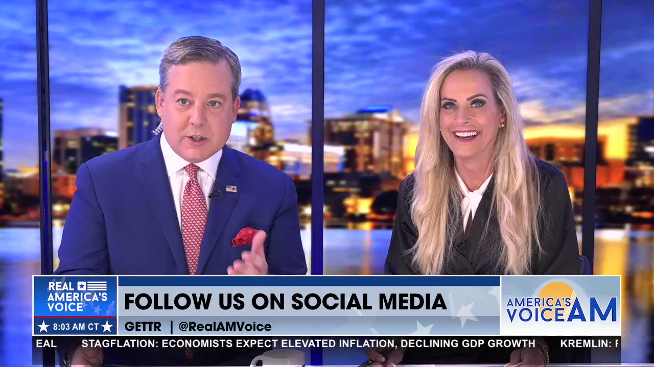 Real America's Voice (RAV) on Twitter: "RAV AVAM show hosts Karyn Turk & Ed Henry gets RAV ...