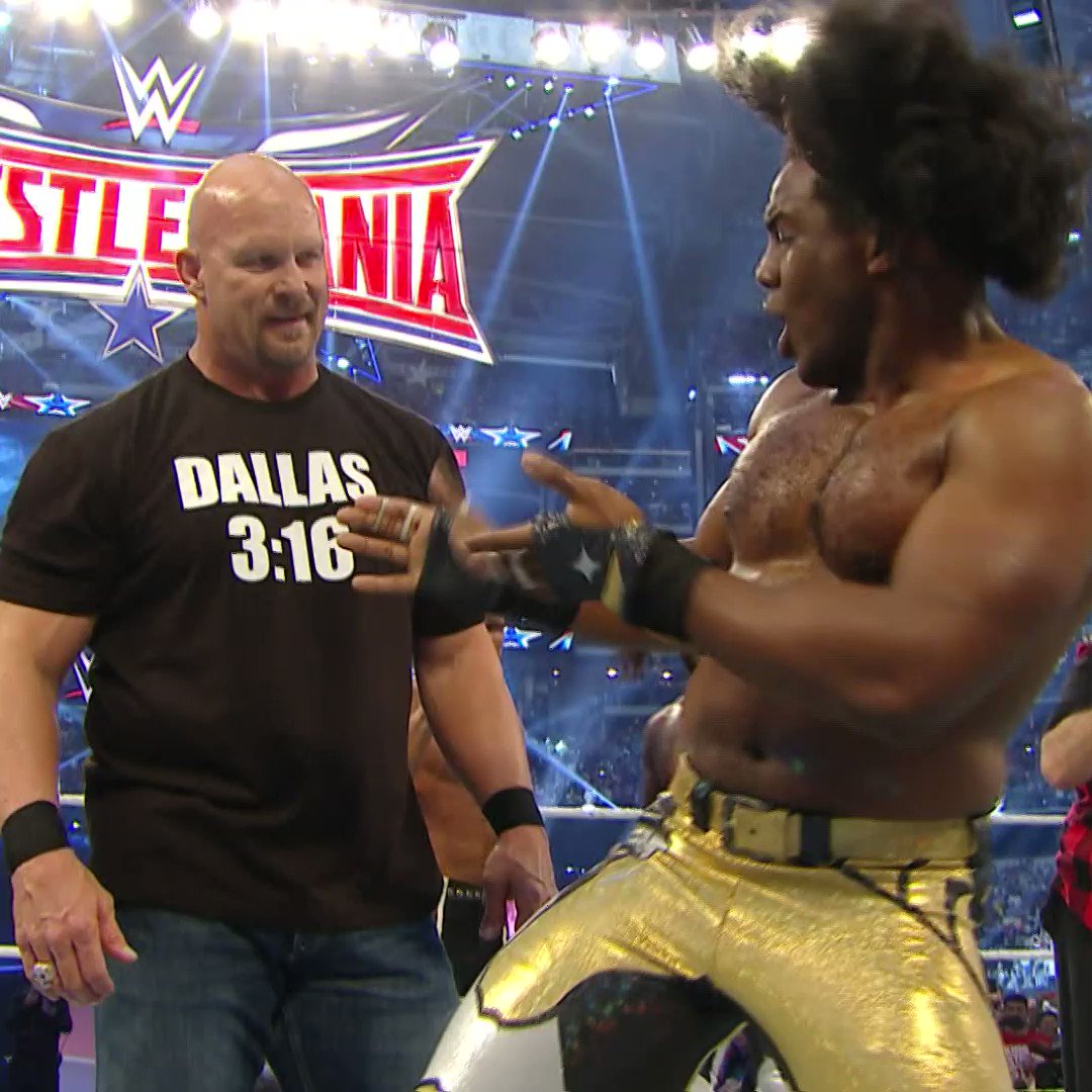 WWE Network on Twitter: "OH HELL YEAH!!! The Texas Rattlesnake returns to #WrestleMania TONIGHT ...