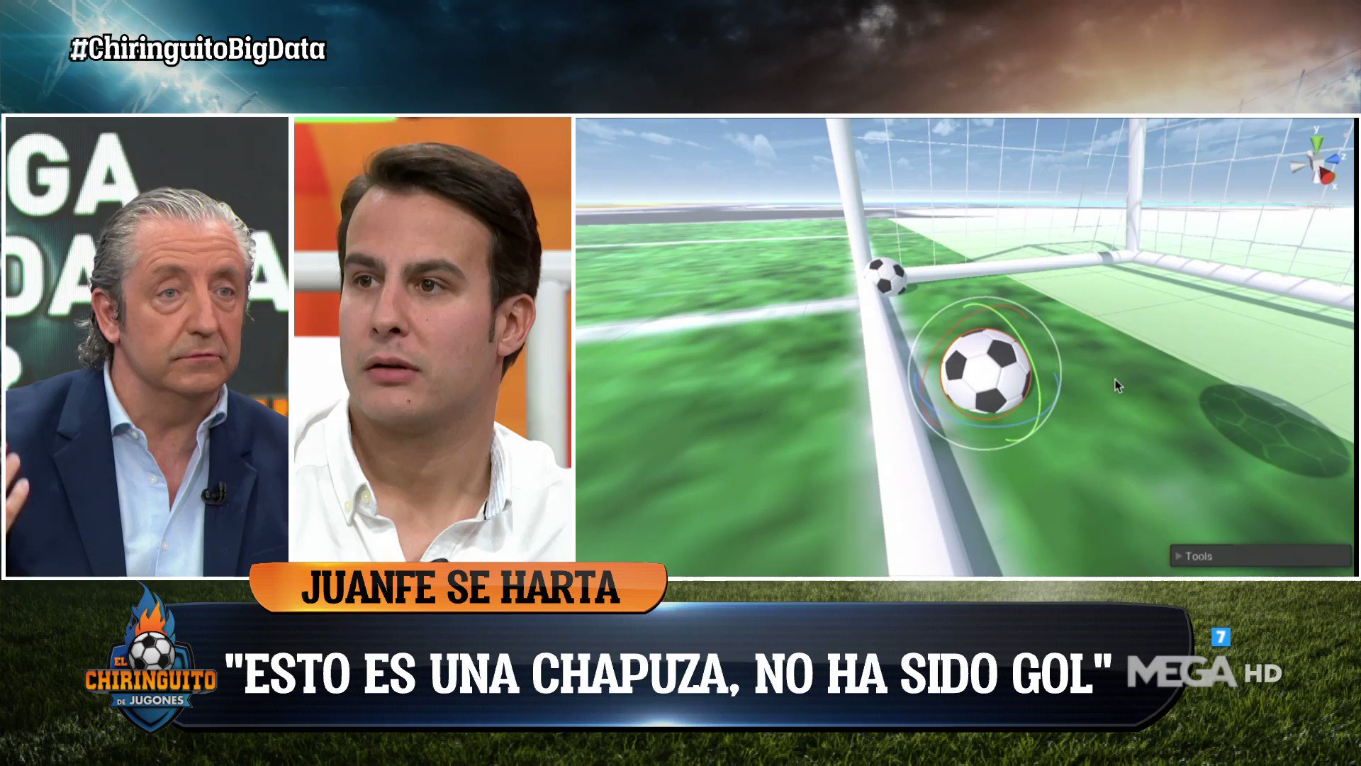 El Chiringuito TV on Twitter: "😳🤣 "El ÁRBITRO hoy ha FAVORECIDO a @elchiringuitotv" 😅 "Es una ...