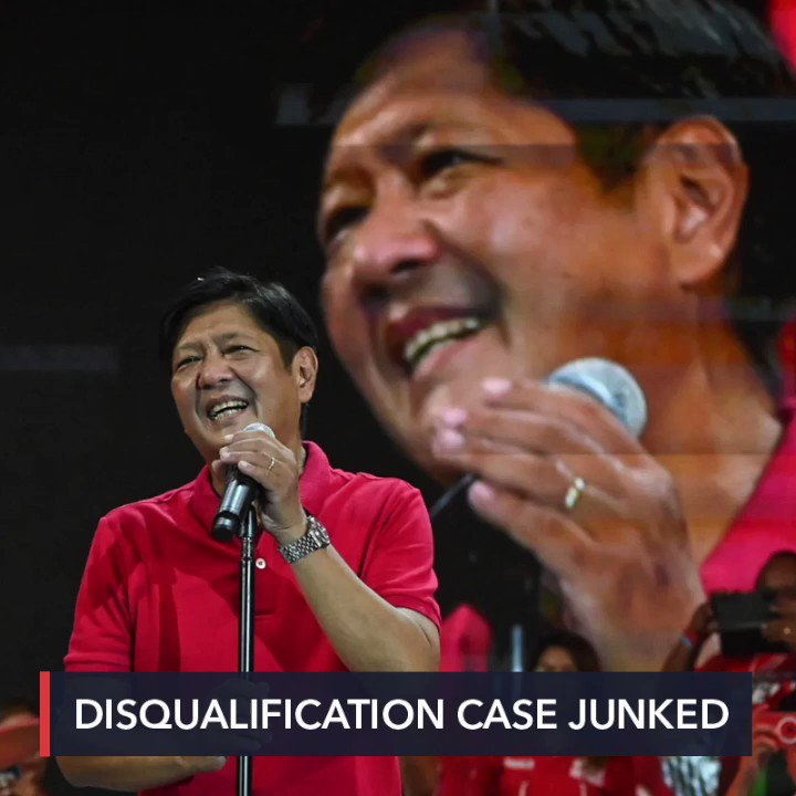 Rappler on Twitter: "The Comelec First Division junks the last disqualification case against ...