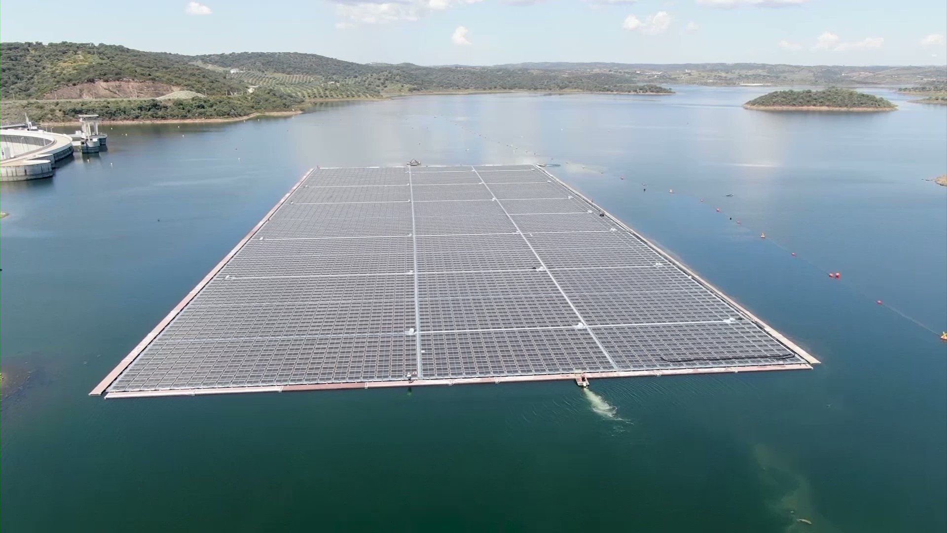 Reuters on Twitter: "Europe's largest floating solar park is set to open in Portugal's Alqueva ...