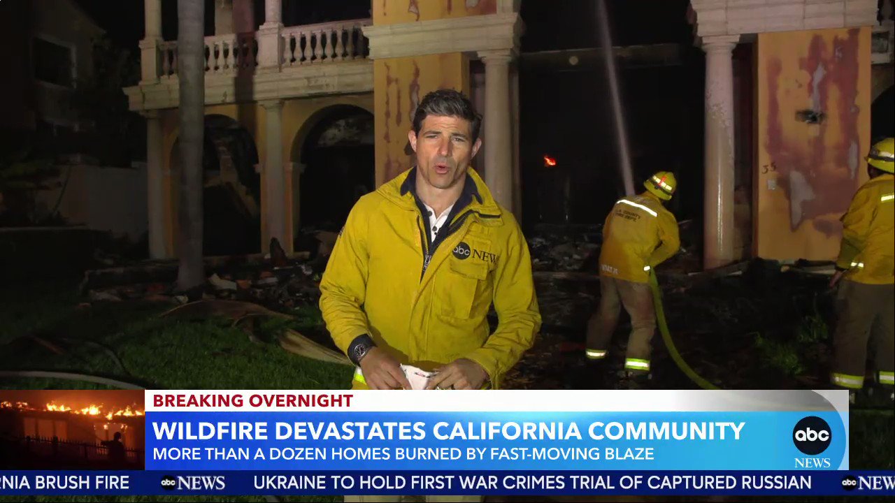 Good Morning America On Twitter Wildfire Devastates California