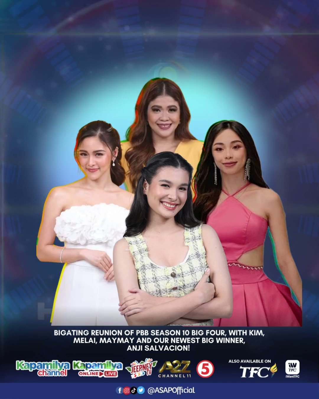 ASAP Natin ‘To on Twitter: "Salubungin si PBB Kumunity Season 10 Big Winner Anji Salvacion with ...