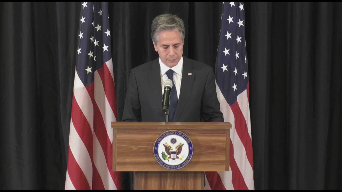 Department Of State On Twitter Secblinken Were Raising The Costs