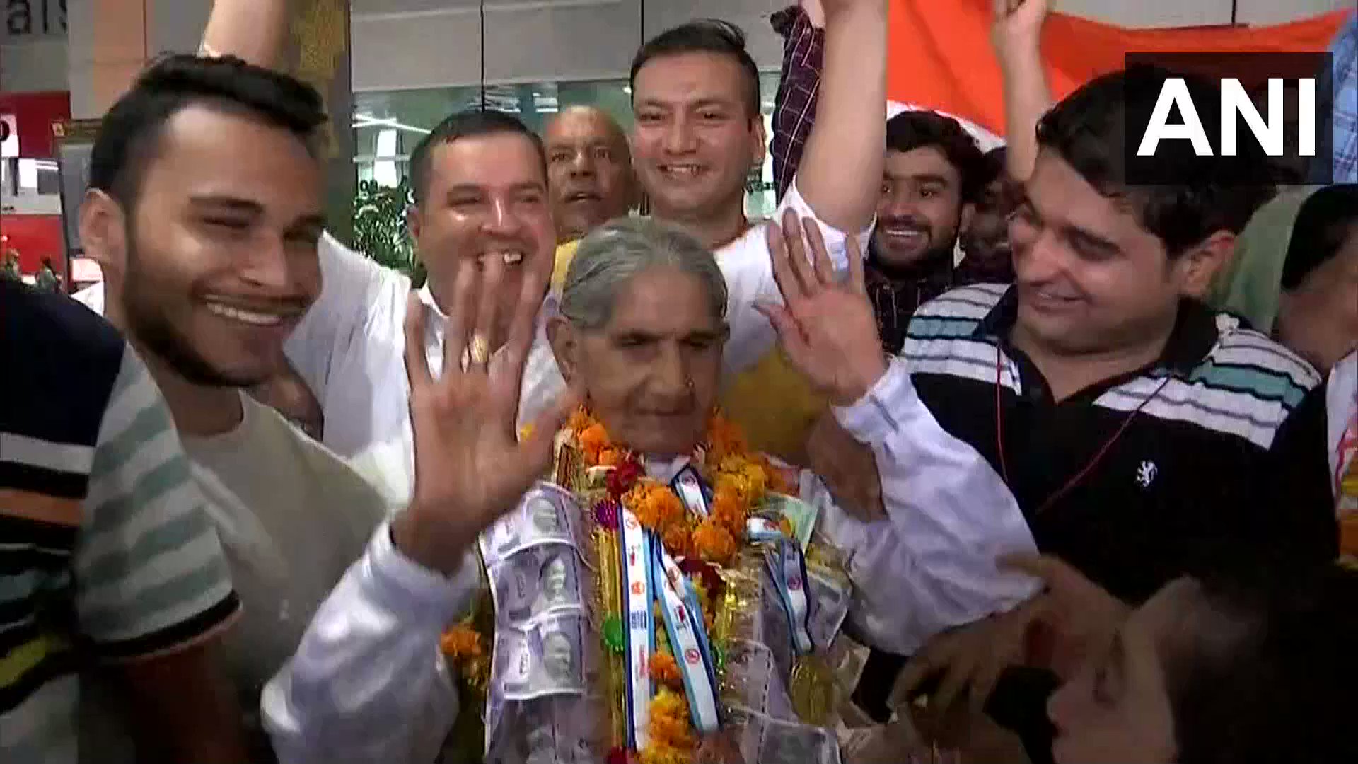 Ani On Twitter Watch Delhi 94 Year Old Bhagwani Devi Dagar