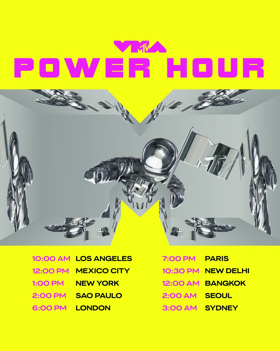 Video Music Awards on Twitter: "Stop scrolling 📱 It's #VMA Power Hour! That means you get DOUBLE ...