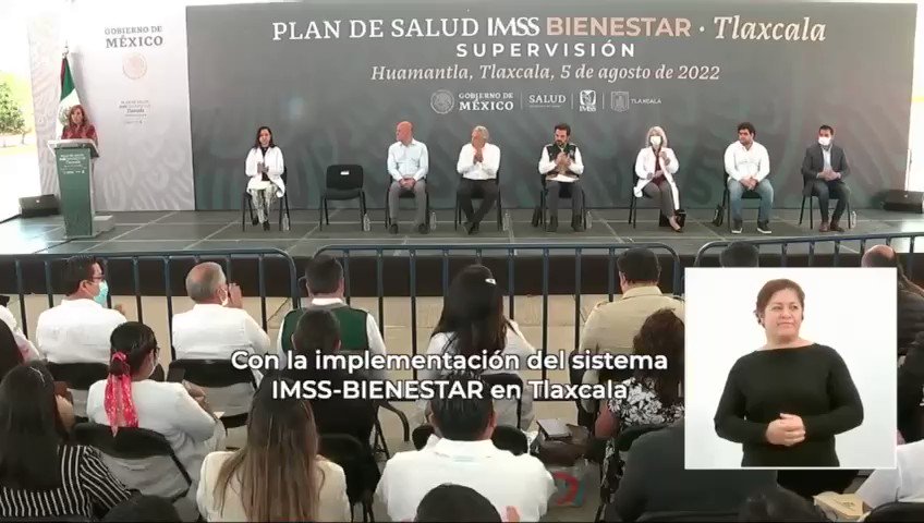 IMSS on Twitter: "La federalización de los servicios estatales de salud de #Tlaxcala al modelo # ...