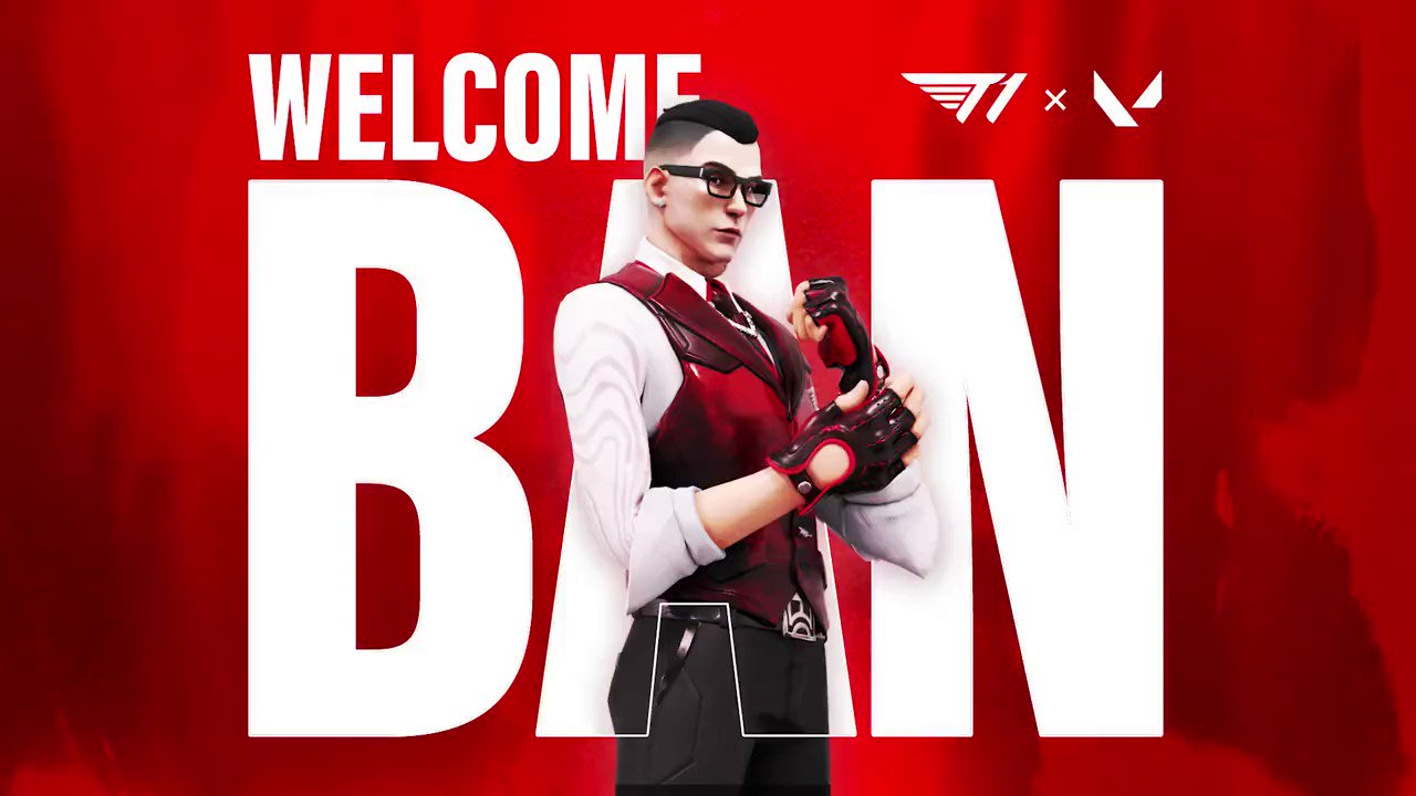 T1 on Twitter: "We're delighted to welcome, @Ban_Val, to the Valorant roster. Refreshments are ...