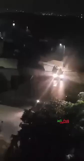 وكالة شهاب للأنباء On Twitter اندلاع النيران في جيب عسكري إسرائيلي