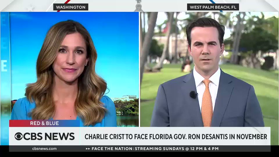 Floridas Gubernatorial Matchup Between Democrat Charlie Crist And