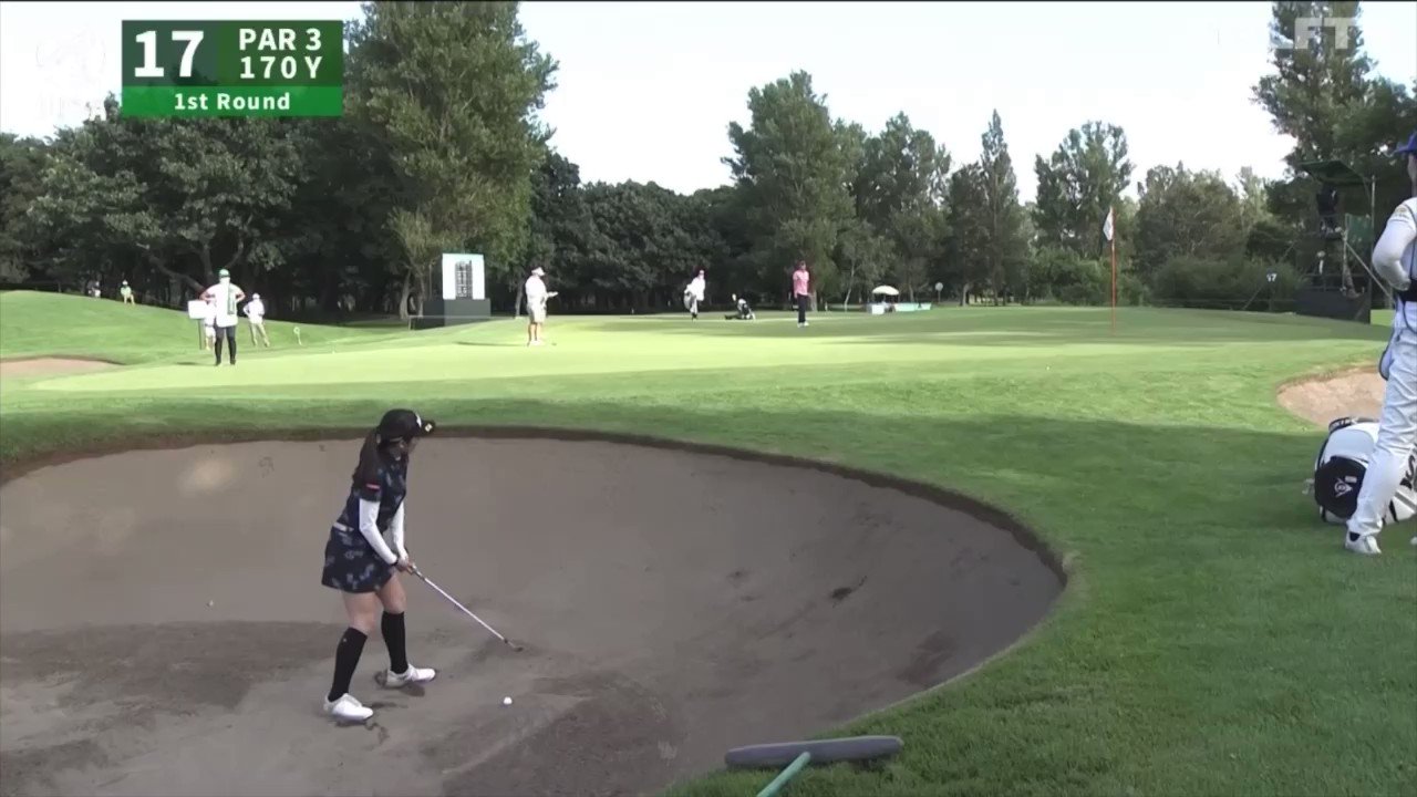 日本女子プロゴルフ協会(JLPGA) on Twitter: "#ニトリレディス🏆｜#Round1 バンカーから！！🏌️‍♀️💫 #安田彩乃 (@ayanoyellow)が見事なバーディーを ...