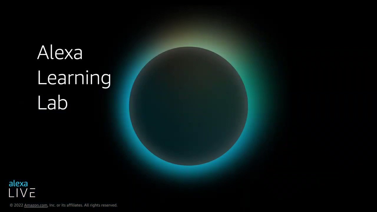 Alexa Developers on Twitter: "The Alexa Learning Lab is here to help ...