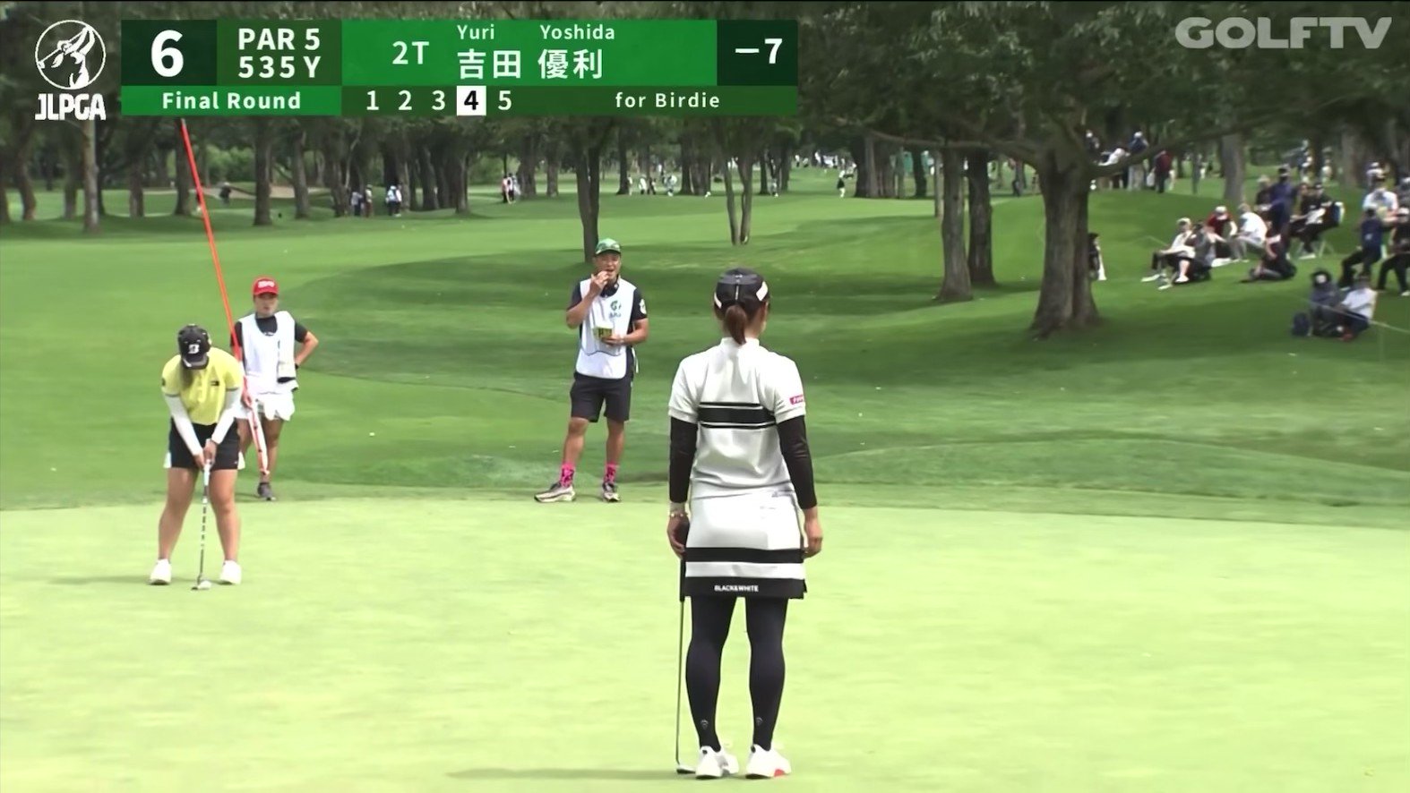 日本女子プロゴルフ協会(JLPGA) on Twitter: "#ニトリレディス 🏆｜#Round4 #吉田優利 (@YURI__YOLO)が6番で今日初めてのバーディー⭕️🤩 スコアを8 ...