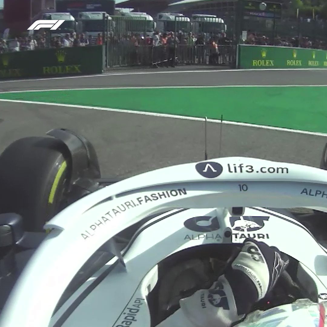 Formula 1 on Twitter: "Pit lane to P9 🤩 @PierreGASLY put in a mega shift on his 100th race in # ...