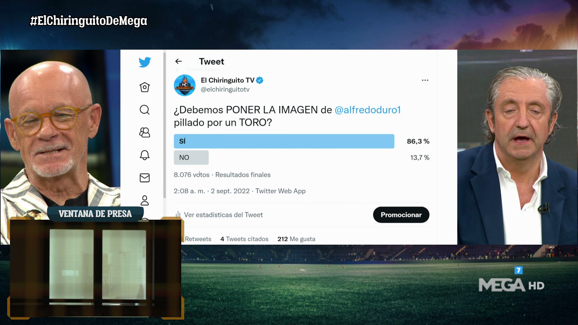 El Chiringuito TV on Twitter: "😱¡POR LOS PELOS, @alfredoduro1!😱 🐂El ENCIERRO que cerca estuvo de ...