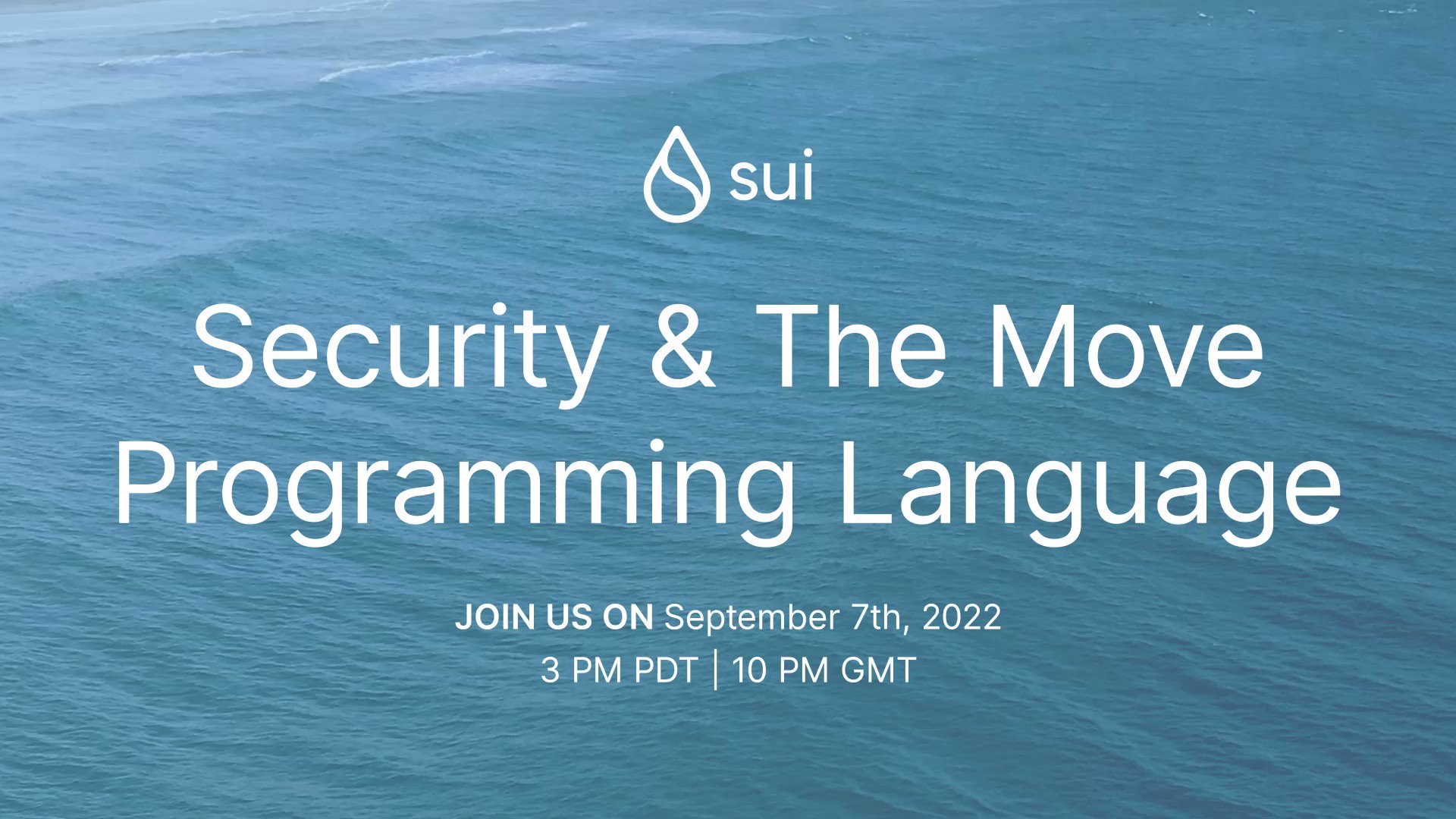 Sui On Twitter Interested In Blockchain Security It s The Topic Sui On Twitter Interested In Blockchain Security It s The Topic