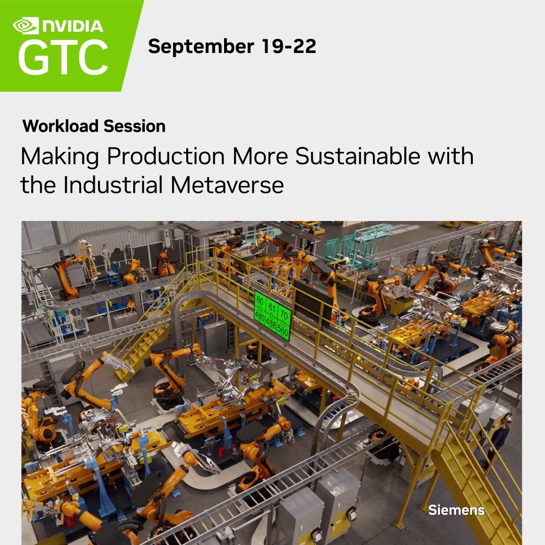 NVIDIA Design & Visualization on Twitter: "One week from today, join @SiemensIndustry CEO ...
