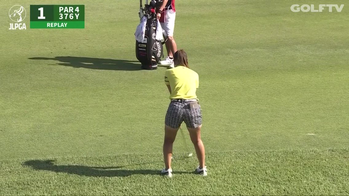 日本女子プロゴルフ協会(JLPGA) on Twitter: "#住友生命Vitalityレディス東海クラシック🏆｜#Round1 🗣️「技術力の高さを感じました 」 #上田桃子 のセカンド ...