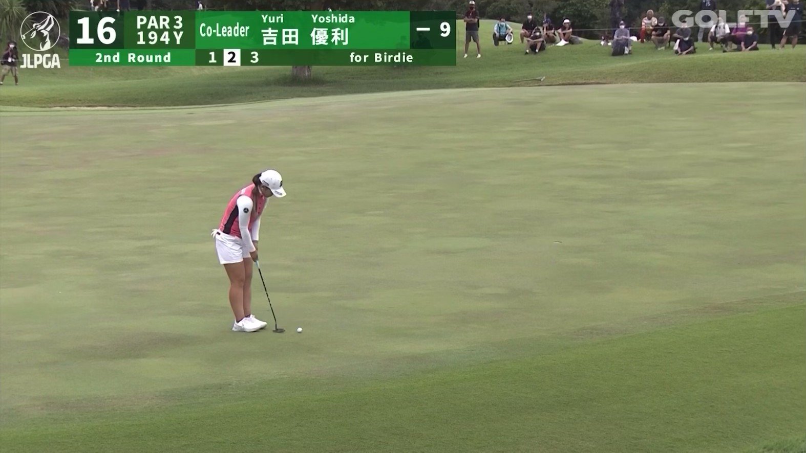 日本女子プロゴルフ協会(JLPGA) on Twitter: "#住友生命Vitalityレディス東海クラシック🏆｜#Round2 #吉田優利(@YURI__YOLO) が16番でバーディー⭕ ...