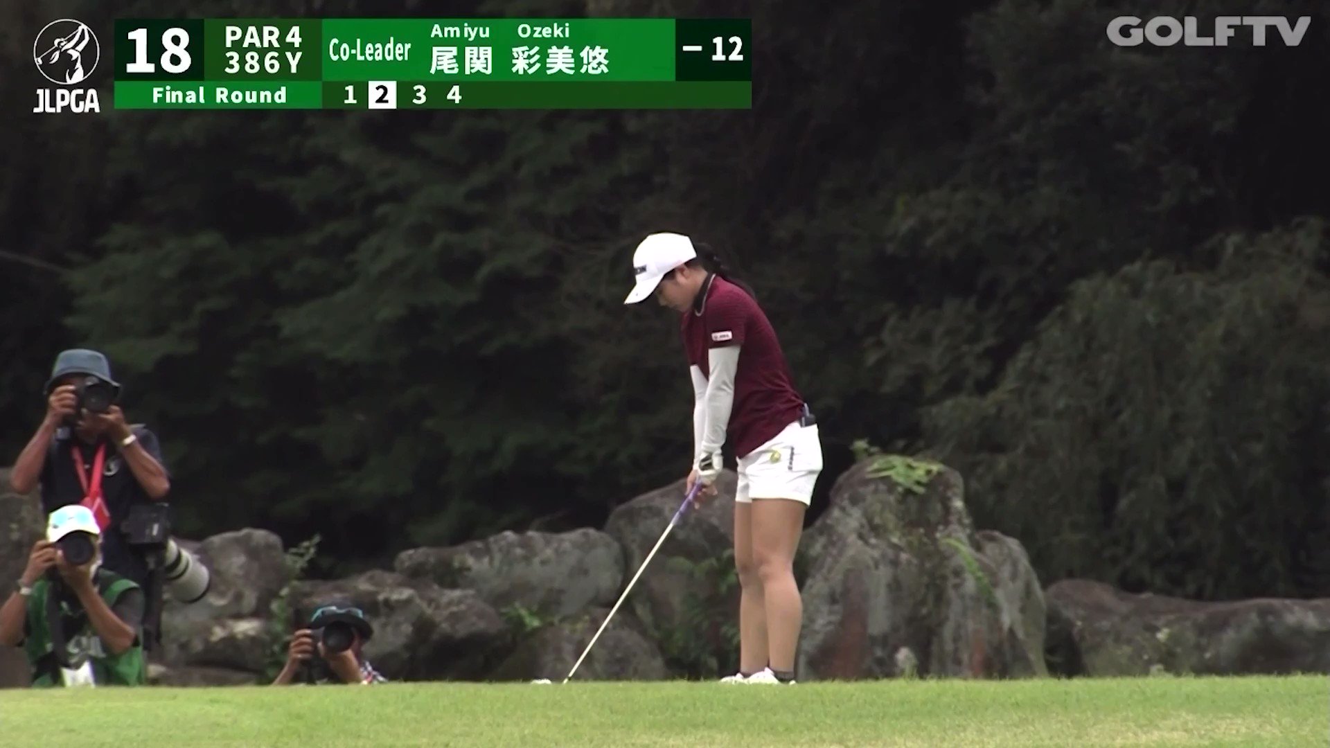 日本女子プロゴルフ協会(JLPGA) on Twitter: "#住友生命Vitalityレディス東海クラシック🏆｜#Round3 #尾関彩美悠 が18番で見事な2ndショット🏌️‍♀️ ...