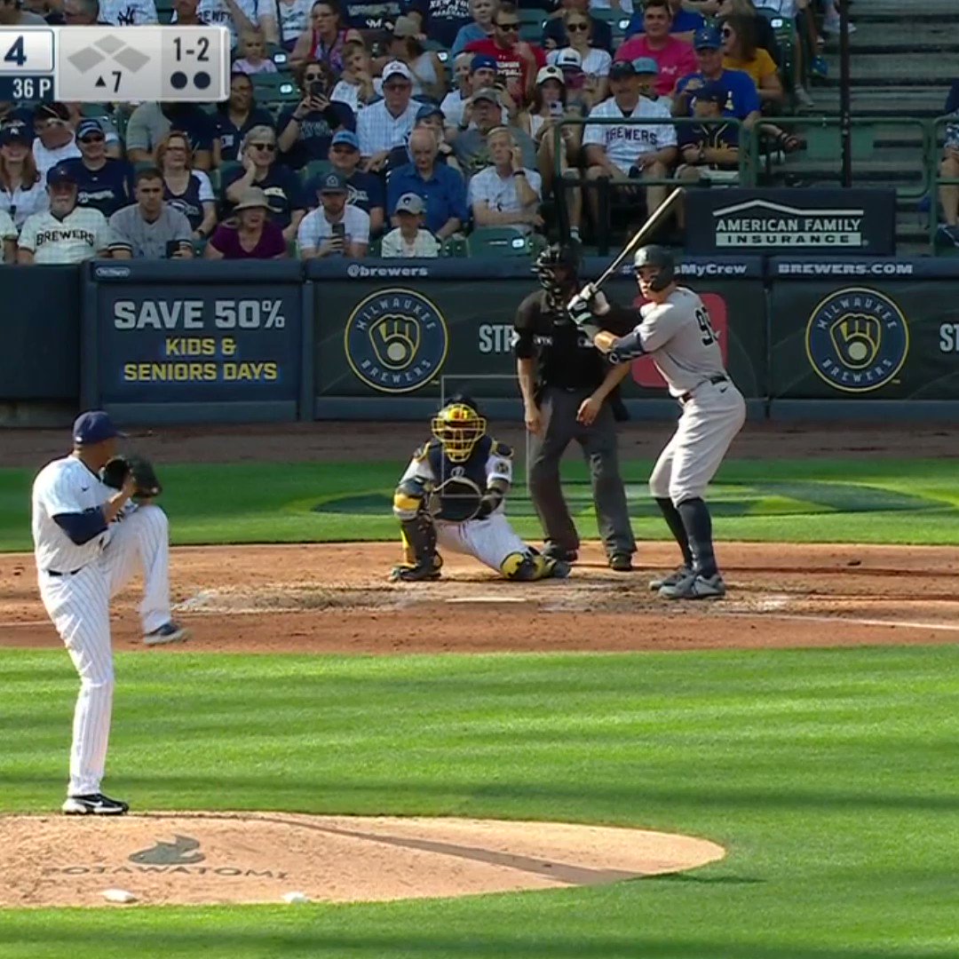 ₩9 on Twitter: "RT @MLB: Two today and 59 this year! @TheJudge44 is AMAZING."