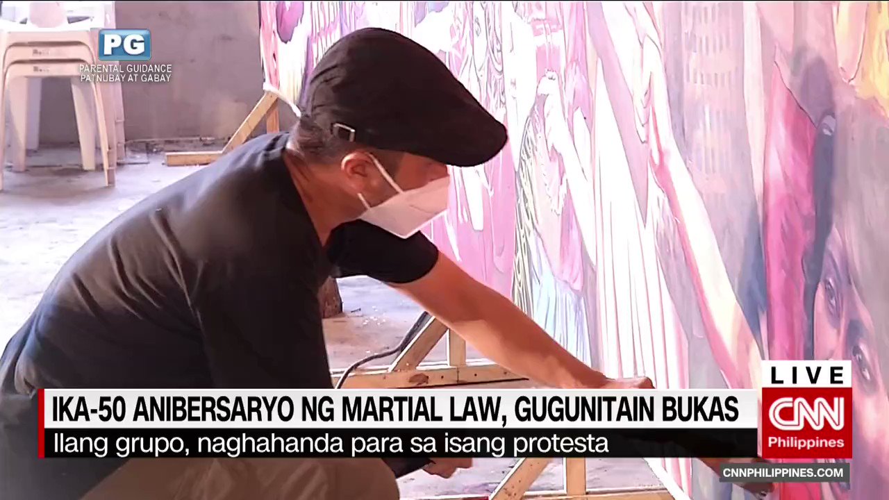 CNN Philippines on Twitter: "Sa bisperas ng anibersaryo ng deklarasyon ng martial law, nagsanib ...