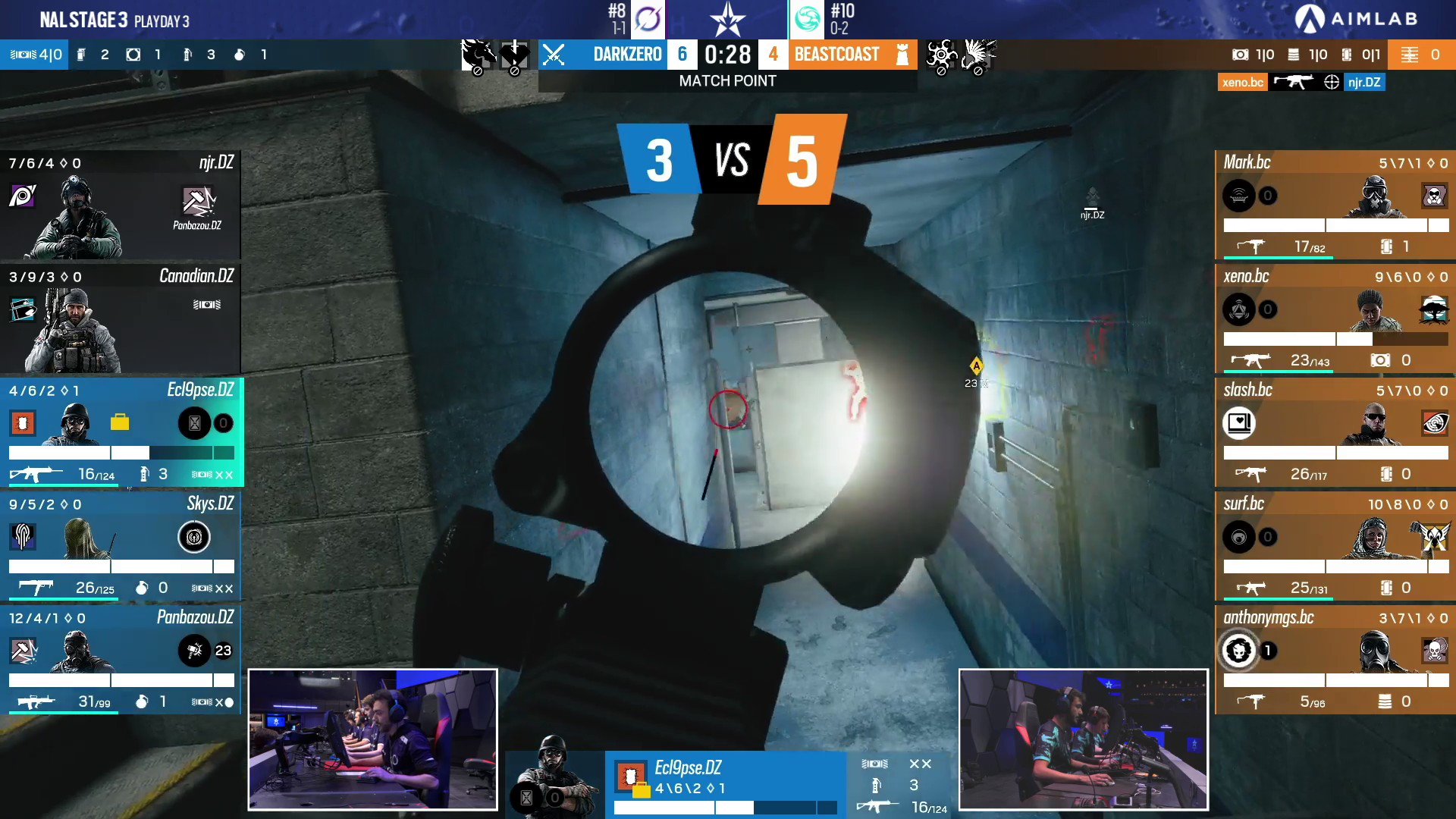 Rainbow Six Esports NA on Twitter: ".@Panbazou & @Ecl9pse secure a NASTY 2vs5 clutch to end the ...