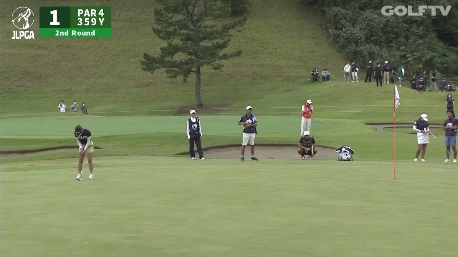 日本女子プロゴルフ協会(JLPGA) on Twitter: "#ミヤギテレビ杯ダンロップ女子オープン🏆｜#Round2 #岸部桃子 がロングパットを沈めバーディー発進💪⭕️ この時点で4位 ...