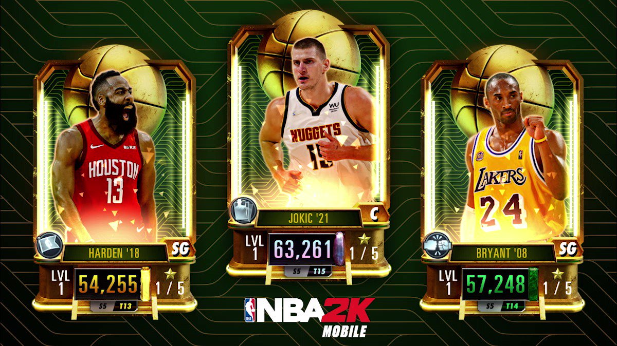 NBA 2K Mobile on Twitter: "The first S5 theme cards 👀 Featuring players that made an All-NBA ...