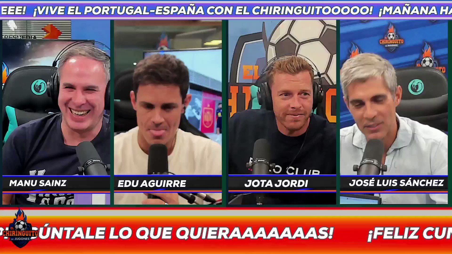 El Chiringuito TV on Twitter: "🤣¿Cuál es el SEGUNDO EQUIPO de @JLSanchez78? ¿Cómo defines a ...