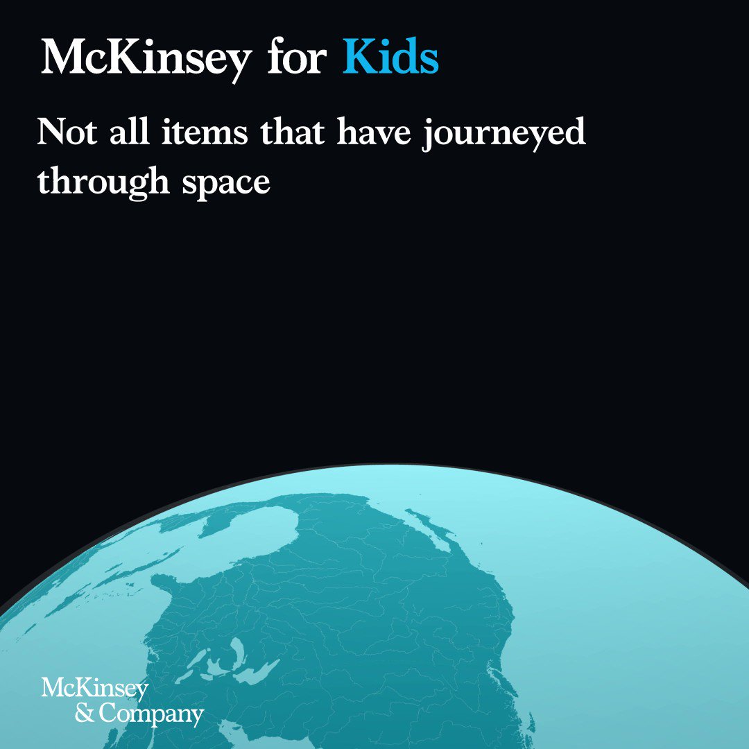 McKinsey & Company on Twitter: "Space junk floats around indefinitely and can collide with ...