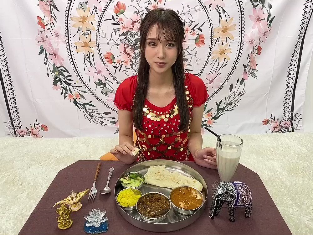 エスワン【公式】 On Twitter 📸 エスワンオフショット / S1企画 食べ写 🍴より♪ 可愛いぐらたんにプチハプニングが⁉💥 アラビアン衣装🍛 Dmm