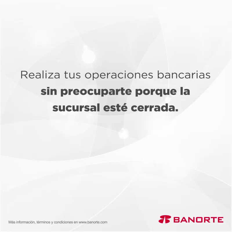 Banorte on Twitter: "Ahora, también puedes realizar tus operaciones bancarias en nuestra red de ...