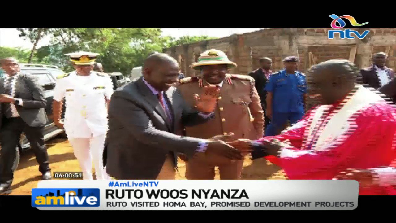 NTV Kenya on Twitter: "President William Ruto woos the Nyanza Region with the promise of ...