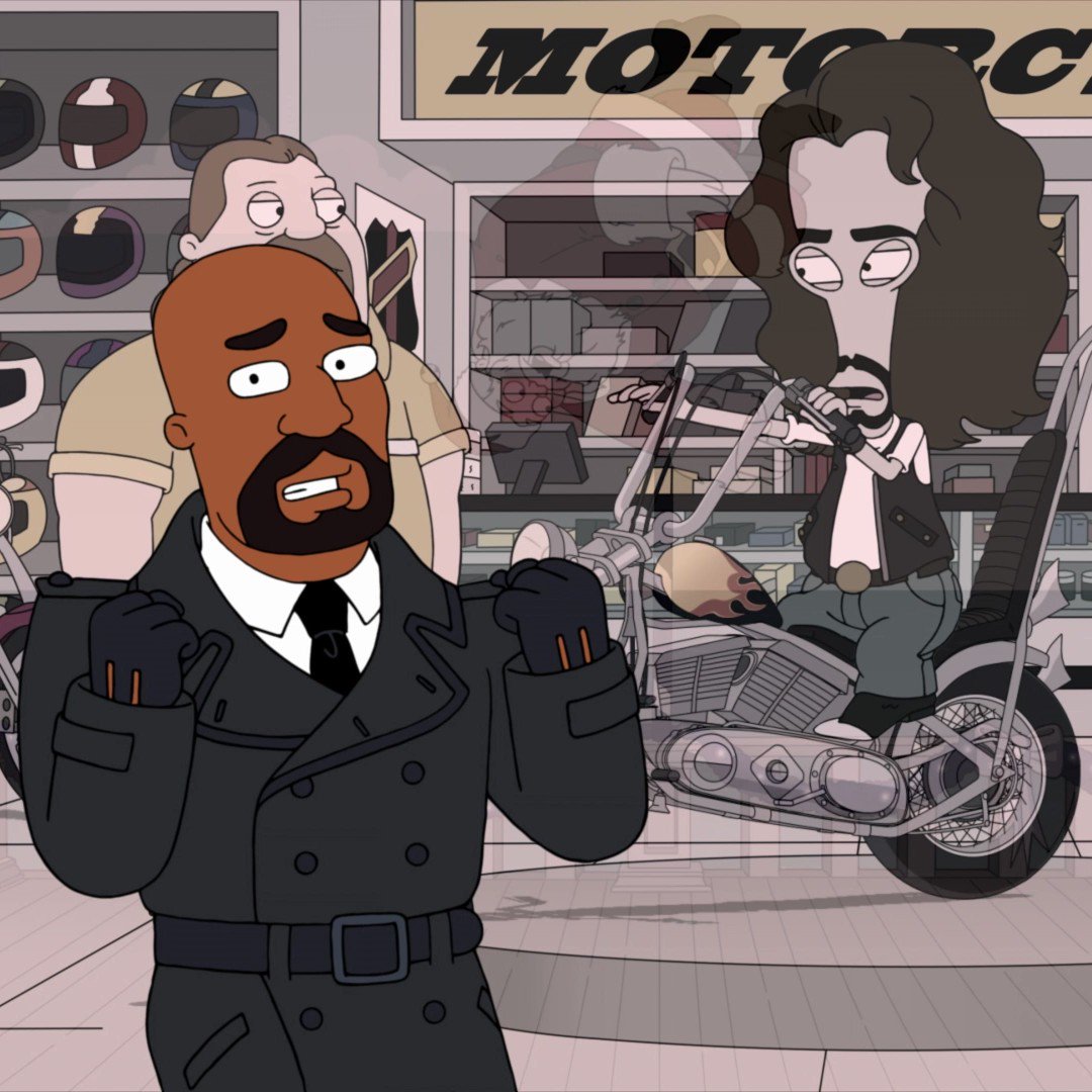 American Dad On Twitter Terrycrews Is Putting On A Show Tonight Dont Miss Heinrich Brown